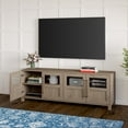 Evelyn&Zoe Holbrook Rectangular TV Stand for TV's up to 75", Antiqued ...