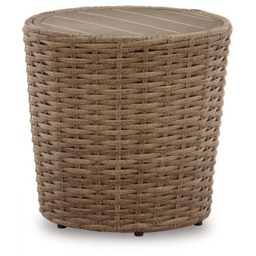 Signature Design by Ashley Casual Ryandale Accent Table Antique Brass ...