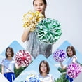 Dance Poms Shimmering Pearl Cheer Poms Handheld Design School Sports ...