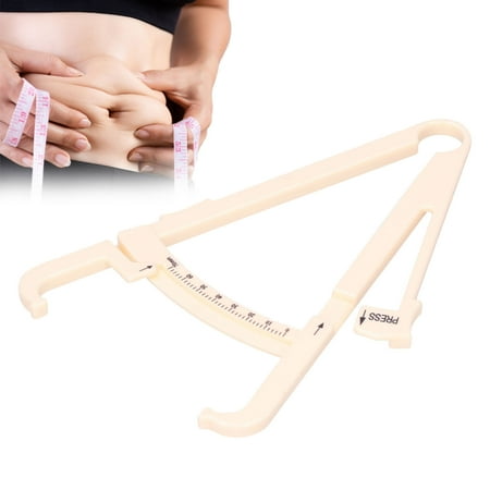 Qiilu Skinfold Caliper,Body Fat Tester Caliper Handheld Body Fat ...