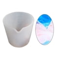 30ml Resin Cup Crafts Jewelry Silicone Measuring Cup Reusable Mixing ...