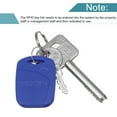 Uxcell Dual Frequency Read Only RFID Proximity IC/ID Key Fobs Tag Blue ...