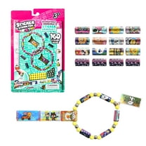 Sticki Rolls Sticki Book Set (120 Stickers Inside, Wearable, Shareable ...
