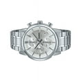 Casio Standard Analog Chronograph Stainless Steel Silver Dial Quartz MTP-E510D-7AV Men's Watch ...