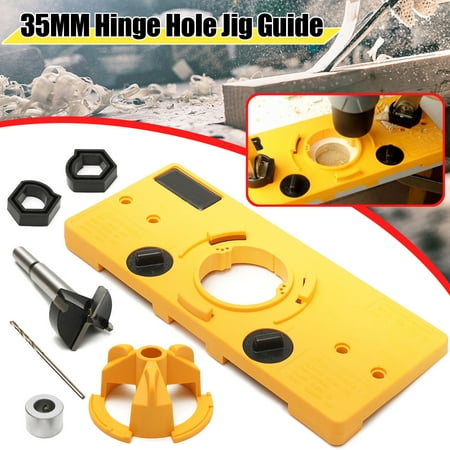 35MM Cup Style Concealed Hinge Boring Jig Drill Door Hole Locator For ...