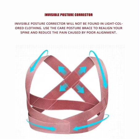 Comfortable Invisible Kyphosis Correction Belt Adjustable Posture ...