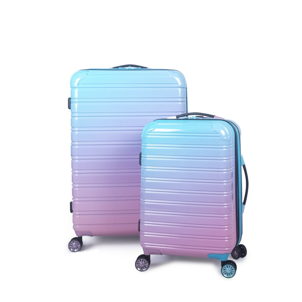 iFLY Hardside Luggage Fibertech 2 Piece Set, 20 Inch Carry-on Luggage ...