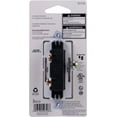 GE Grounding Rocker Switch, 15A, White, Single-Pole, Pressure-Lock ...