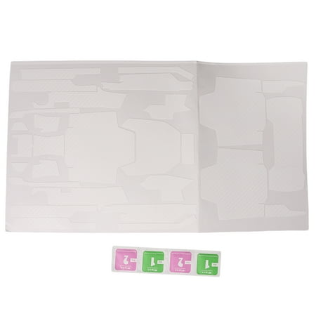 Carbon Fiber Sticker for Quad White | Walmart Canada