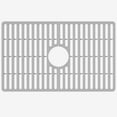 Open Box Silicone Bottom Sink Grid for Single Bowl Kitchen Sink in Gray ...