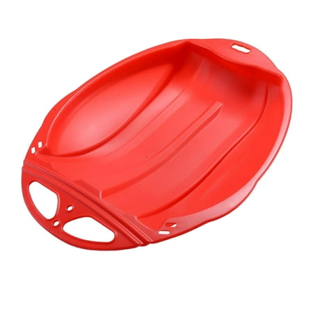 Portable Kids Snow Sled Sledge Skiing Board Downhill Outdoor Toboggan ...