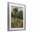 Dense Forest Thicket Gray Framed Print Under Glass, design by Lettered ...