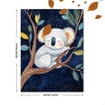 Cute Sleeping Koala Canvas Print/Wall Art， Suitable for Bedroom Decor ...