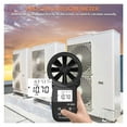 Digital Anemometer Handheld CFM Meter with USB Connection, Dew Point ...