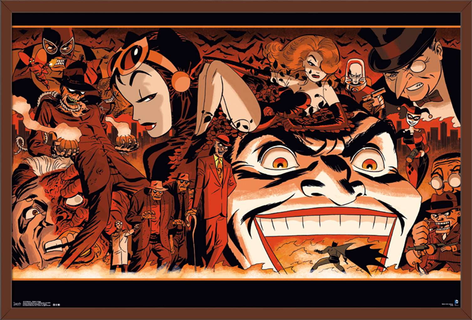 DC Comics - Batman - Villains Collage Poster - Walmart.com - Walmart.com