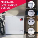 Frigidaire 7.0 Cu. ft. White Chest Freezer, EFRF7003, Removable Basket ...