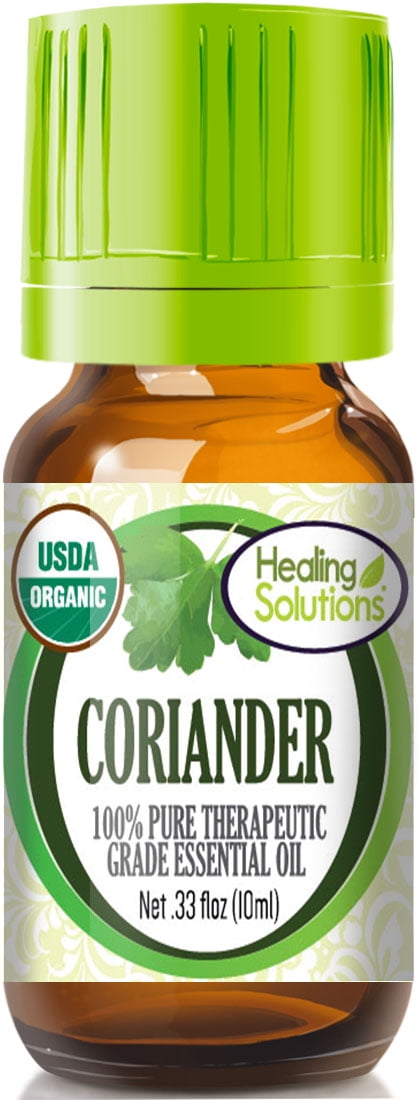 Organic Coriander Seed Essential Oil (100% Pure - USDA Certified ...