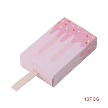 Creative Ice Cream Shape Plastic Candy Box Cute Birthday Party Weedding ...