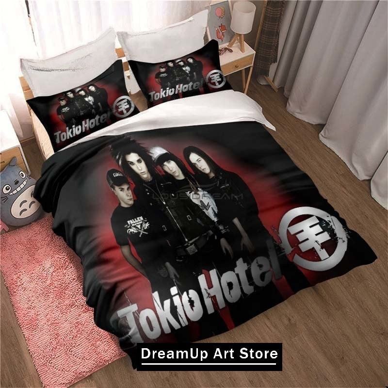 Click here for Yingd New Tokio Hotel Bedding Set Ing Fashion Rock... prices