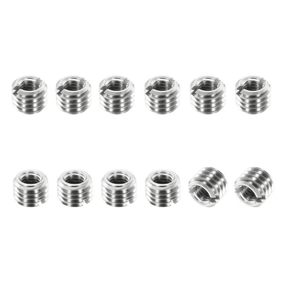 CERPXFF-Thread Adapters Sleeve Reducing Nut, 10 Pcs M8*1.25 Male to M5 ...