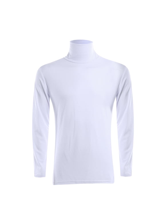 White Turtleneck Mens