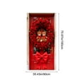 Door Curtain for Valentines Day Decorations, 35 x 72 Inch Front Door ...
