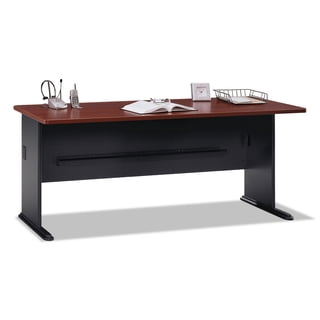 Bush Series A Collection 48W Desk, Natural Cherry - Walmart.com