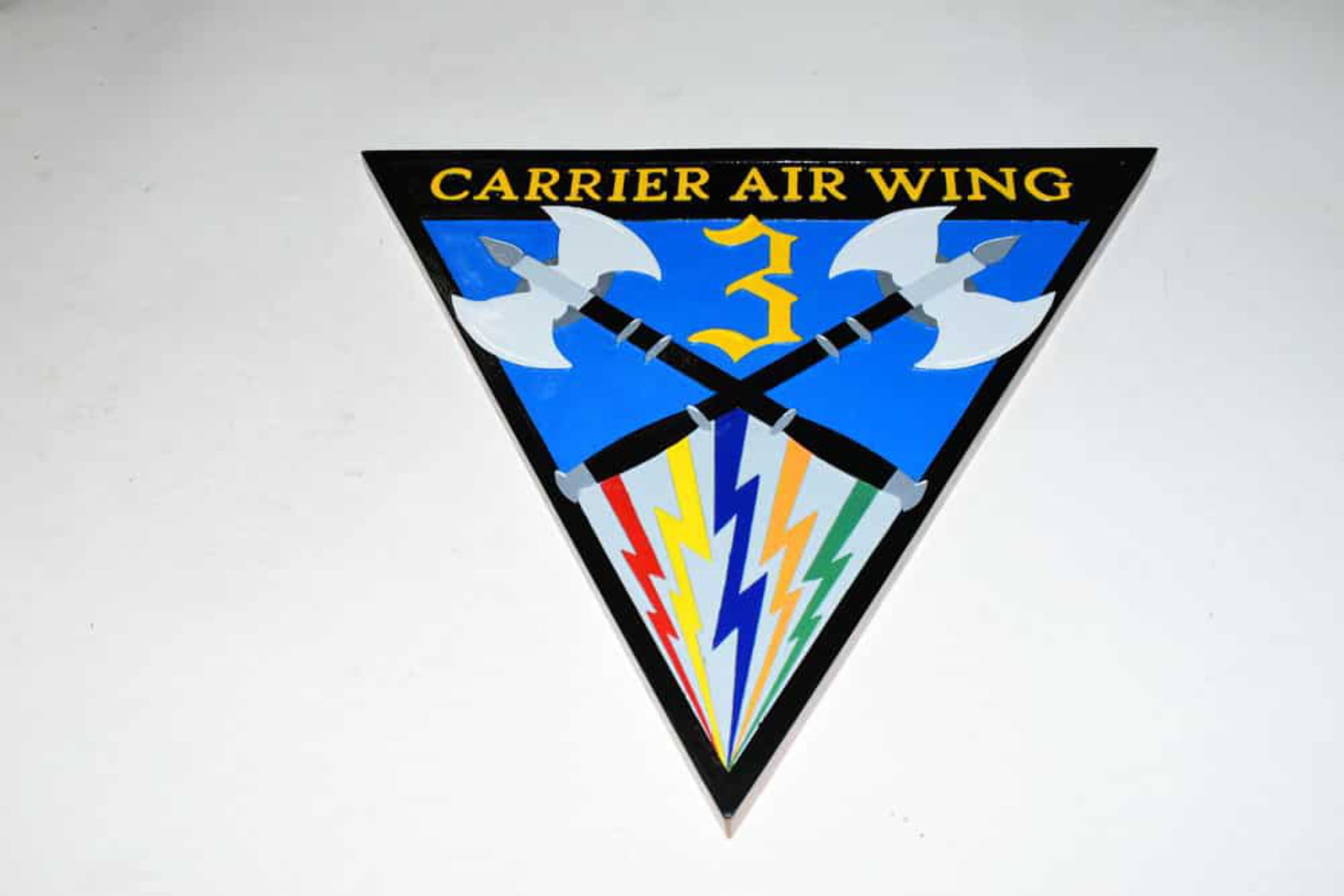 Carrier Air Wing Three CVW-3 Plaque, Navy 14 Mahogany - Walmart.com