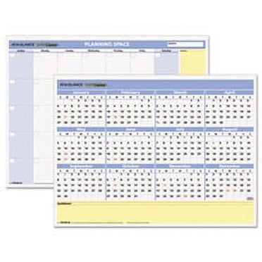At-A-Glance Reversible Yearly Wall Calendar - Walmart.com