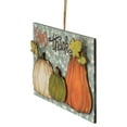 Northlight Layered Gourds "Give Thanks" 2-D Fall Harvest Hanging Wall ...
