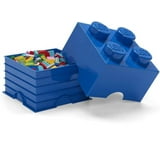 LEGO Storage Brick 4, Bright Blue - Walmart.com