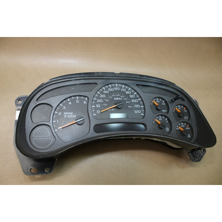 2003 Chevy Silverado Instrument Cluster