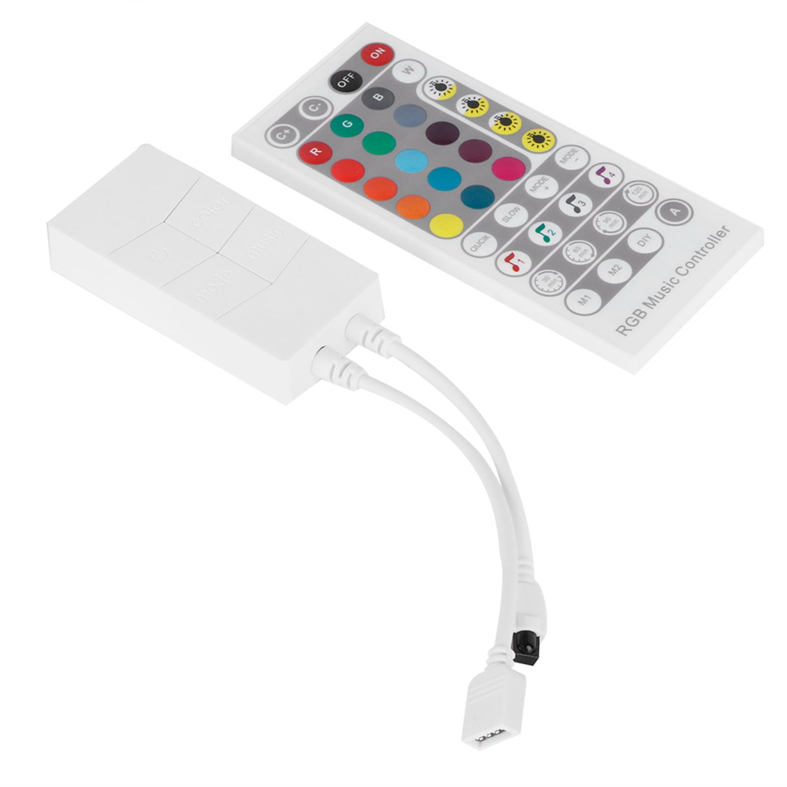 Senjay RGB Music Controller,LED Light Strip Controller Intelligent WIFI ...