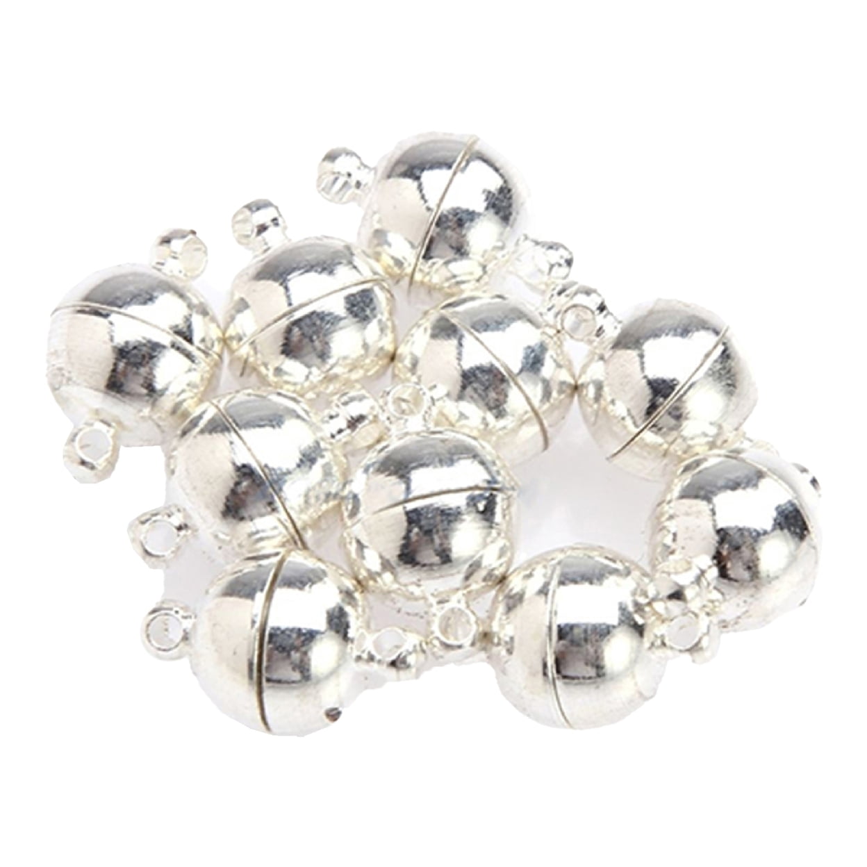 Magnetic Silver Round Ball