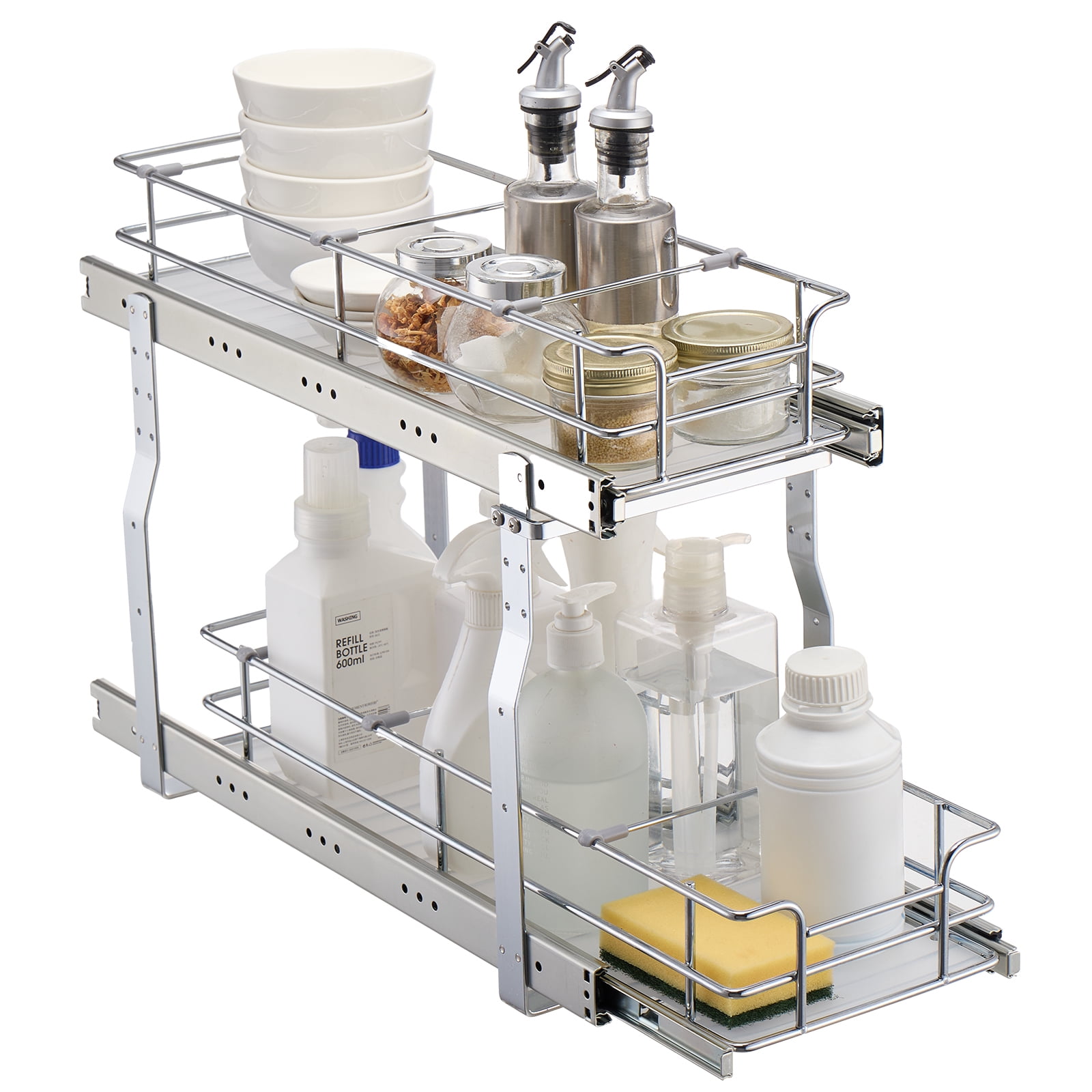 Click here for Vevor 2-Tier Wire Pull Out Cabinet Under Sink Orga... prices