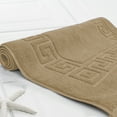 DAN RIVER 2-Pack 100% Cotton Greek Luxury Bath Mats, 20x32 Inches ...