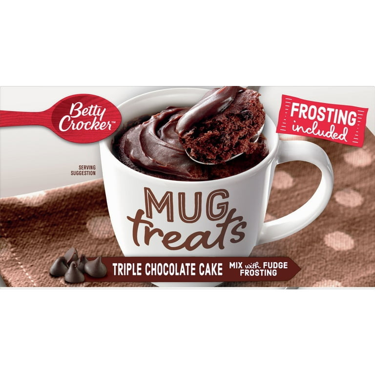 Betty Crocker Mug Treats Triple Chocolate Cake Mix With, 60% OFF