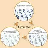 YJYGSQ 4 Pack English Calligraphy Copybook Set - Reusable Handwriting ...