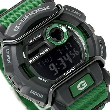 Casio - G-Shock GD400-3 Standard Digital Luxury Watch - Green / One ...