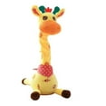 Musical Giraffe Toy, Plateaudoe Dancing Giraffe Plush Toy - Sings ...