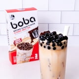 J Way Instant Boba Milk Tea Set, Classic Bubble Tea Kit, 3 Drinks ...
