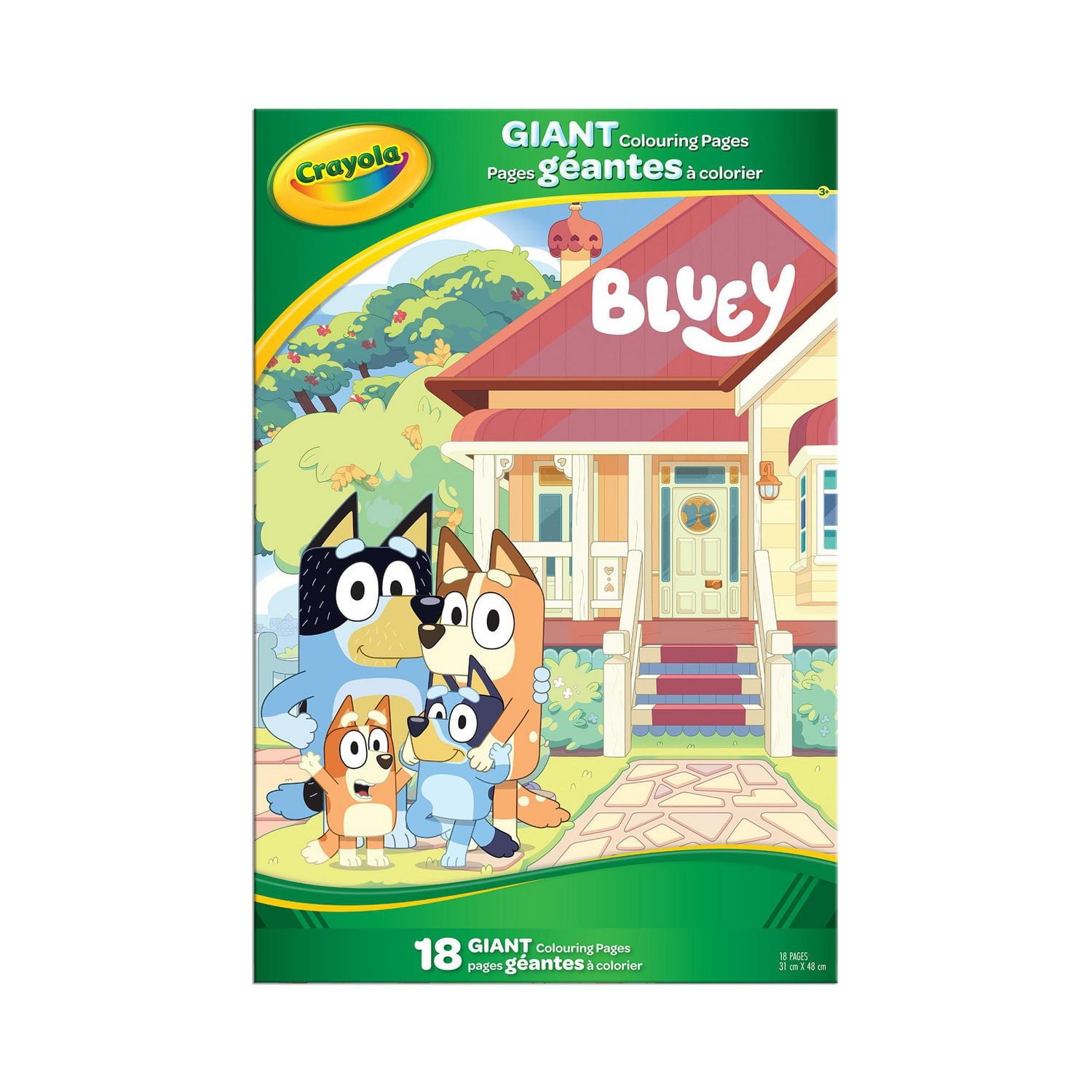 Click here for Crayola Giant Colouring Pages  Bluey prices