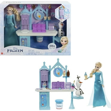 Disney Frozen 2 Playset with Elsa, Anna, Kristoff, Olaf, Sven and Gale ...