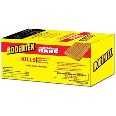 Farnam Just One Bite EX Mouse Bait Station, 3-Unit, House Rodent Killer ...
