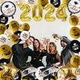 Graduation Balloons 2024,Graduation Party Decorations 2024,Black and ...