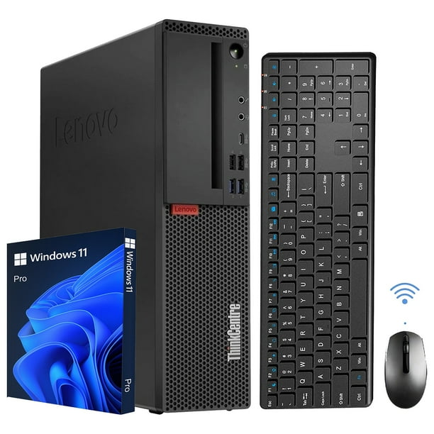 Lenovo Computer ThinkCentre M920s SFF Windows 11 Pro Business Desktop PC - Intel Core i5-8500 ...