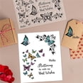 1Sheet PVC Plastic Stamps for DIY Scrapbooking Photo Album Decorative ...