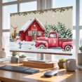 Beige Christmas Elastic Indoor TV Cover 24" Dust Protector,Stretch ...
