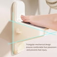 ANXPTIME Nonslip Bath Footrest Comfort Step Stool Wet Area Safe ...