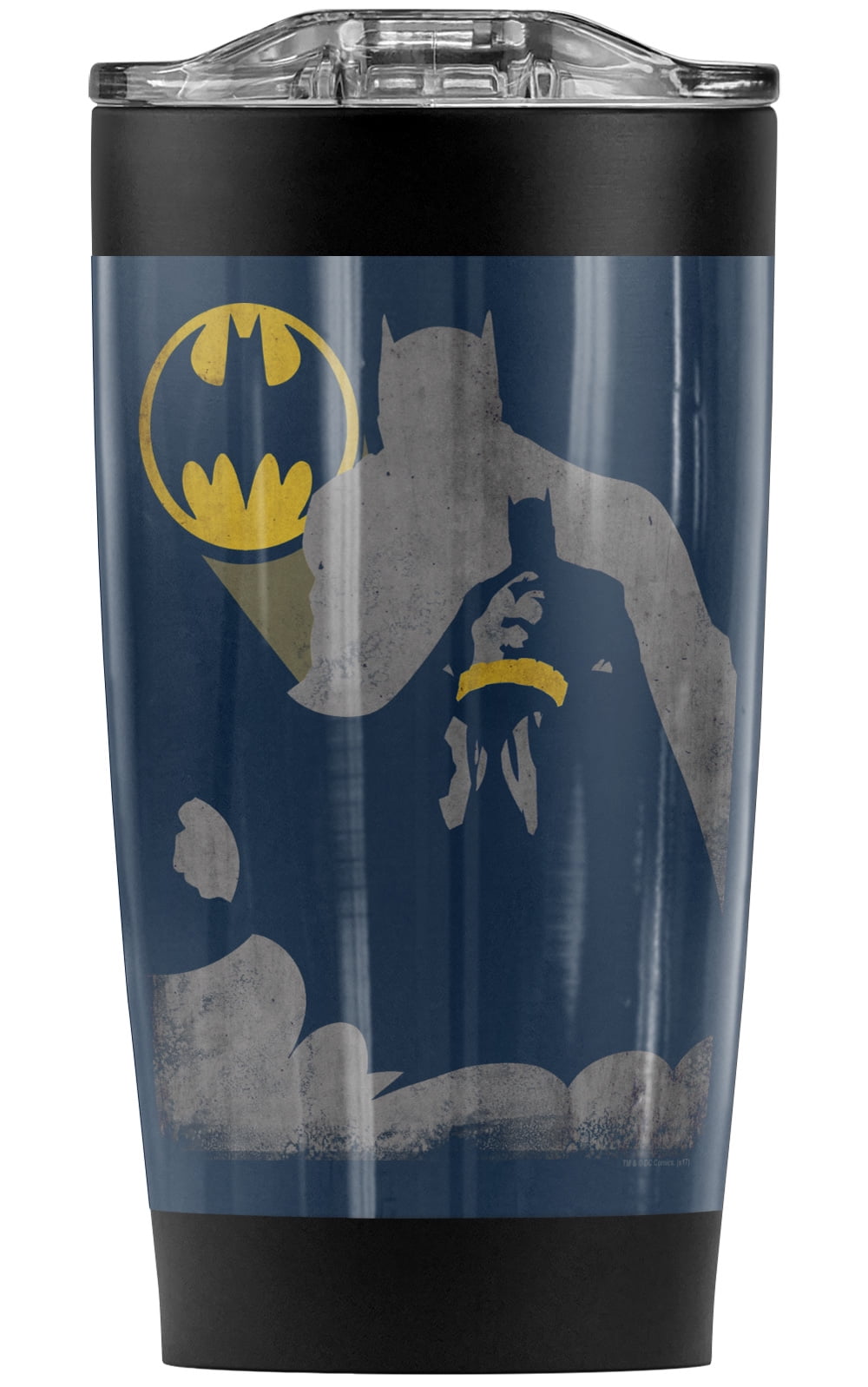 Batman Bat Knockout Stainless Steel Tumbler 20 oz Coffee Travel Mug/Cup ...